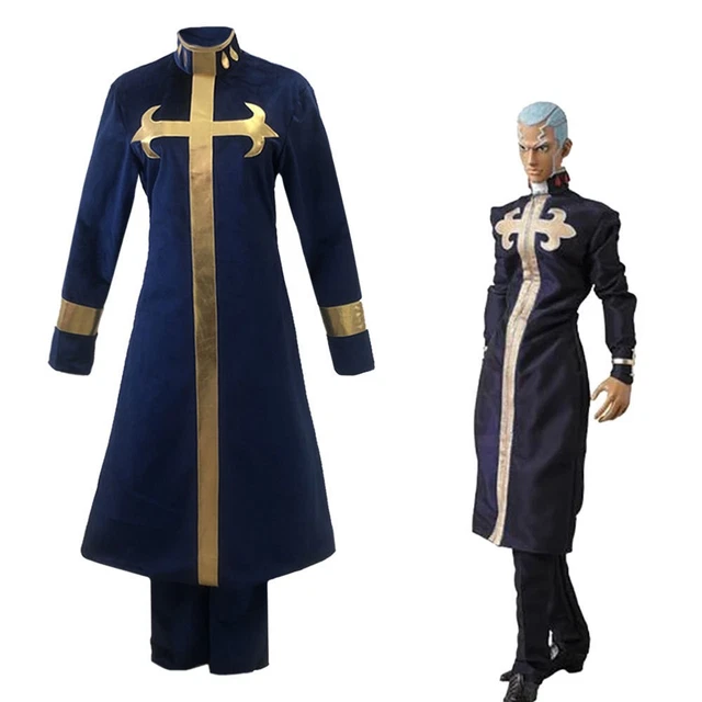 JOJOS BIZARRE ADVENTURE Enrico Pucci Kostüm Halloween Party Anzug ...
