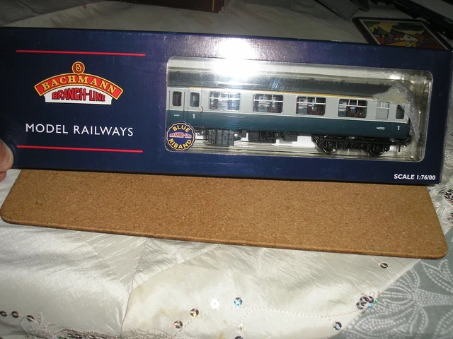 BACHMANN 39-400 BR MK2 BFK BRAKE CORRIDOR 1st BLUE GREY NEW £29.99 ...