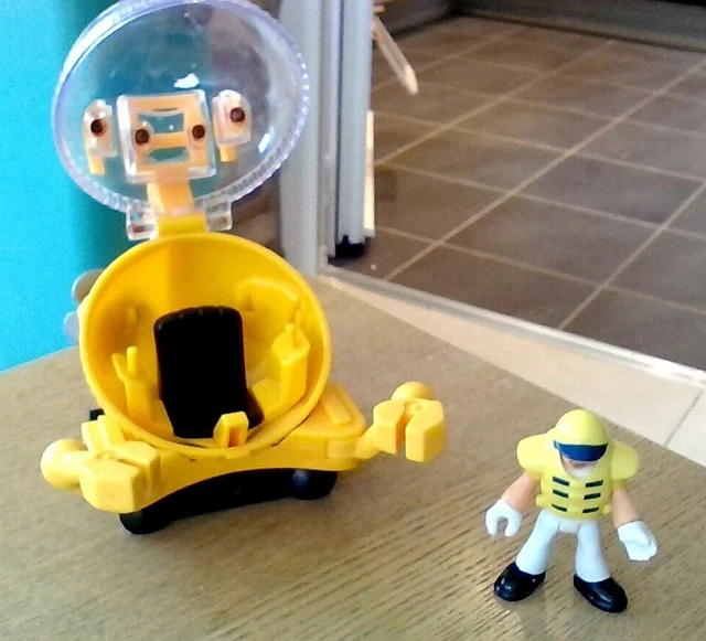 FISHER PRICE: IMAGINEXT - SUBMARINE: DEEP SEA POD + FIGURE) 2007 £8.00 ...