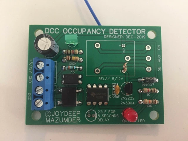 Ho Scale Dcc Block Detector Occupancy Detector Circuit 5v 12v Eur 9 17 Picclick It