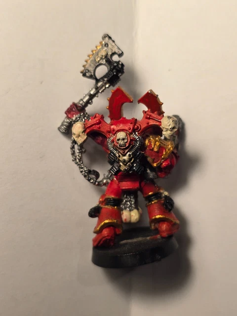 PAINTED GAMES WORKSHOP Kharn the Betrayer Warhammer 40K 2003 Metal ...