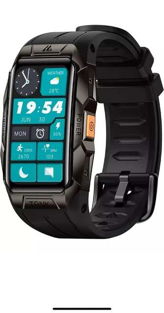 KOSPET TANK X1 Smart Watch for men, Fitness Tracker with Heart Rate ...