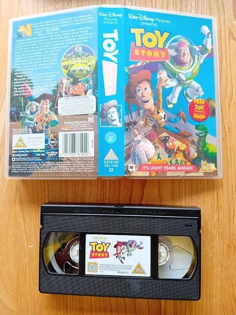 TOY STORY - Walt Disney (VHS) Videorecorder Band PAL EUR 4,59 - PicClick DE