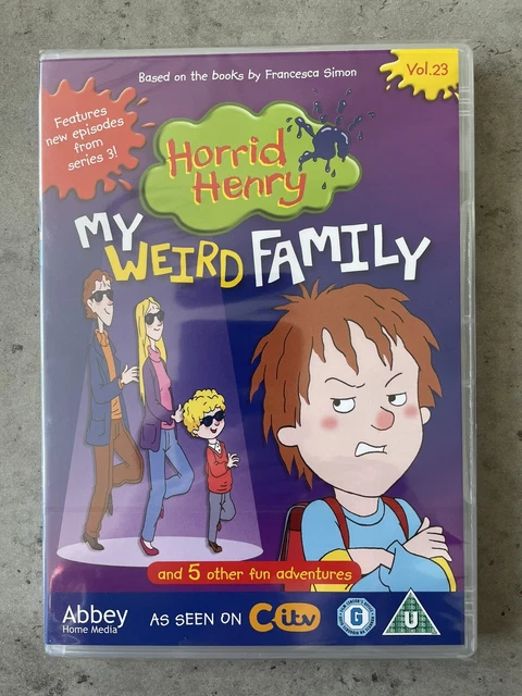 HORRID HENRY - My Weird Family (DVD, 2013) Brand New and Sealed! £1.35 ...