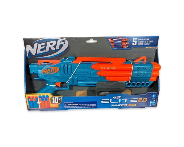 Nerf Elite 20 Ranger Pd 5 Blaster 5 Barrel Blasting 10 Nerf Elite 7823