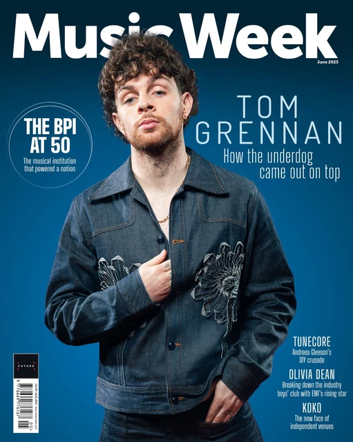 MUSIC WEEK MAGAZINE - June 2023: Tom Grennan / Olivia Dean / Sharleen ...