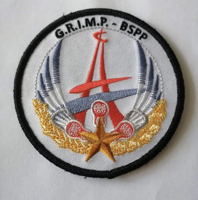 ÉCUSSON SAPEURS-POMPIERS DE Paris Grimp EUR 11,00 - PicClick FR
