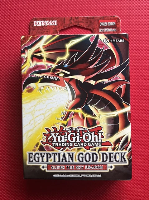 Yu Gi Oh Structure Deck Egyptian God Deck Slifer The Sky Dragon IN ...