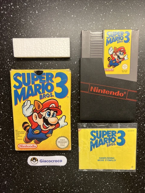 JEUX NINTENDO NES Super Mario Bros 3 En Boîte Complet FAH EUR 49,99 ...