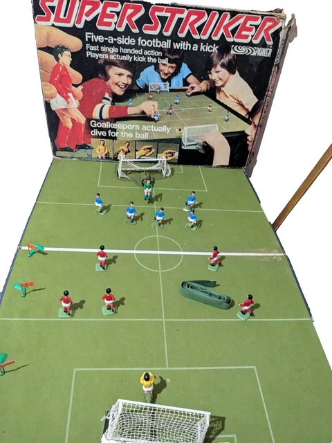 VINTAGE PARKER 1970S Super Striker Football Board Game Boxed £59.99 ...