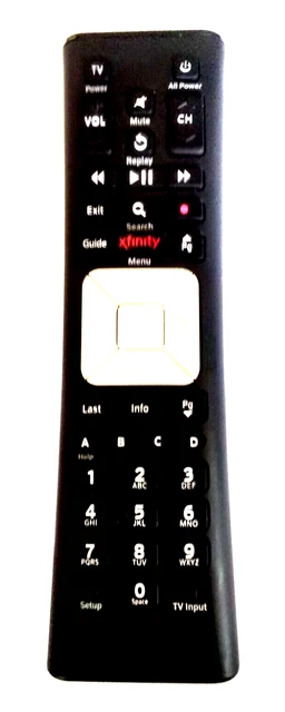 XR5 V4 REMOTE Control Non-voice Black Comcast Xfinity $7.35 - PicClick