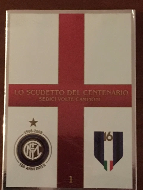 &LO SCUDETTO DEL CENTENARIO - INTER" DVD N.1 Nuovo,Sigillato,Editoriale ...