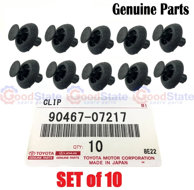 GENUINE TOYOTA 4RUNNER Prado 150 Engine Cover Clip, Radiator Support ...