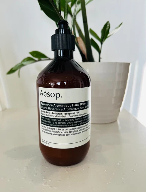 AESOP REVERENCE AROMATIQUE Hand Balm - 500ml £80 RRP £63.09 - PicClick UK