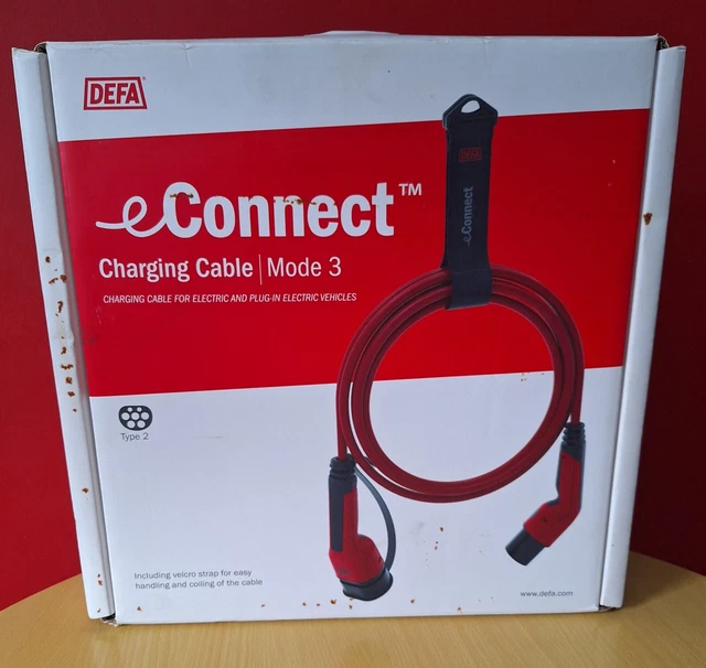 DEFA ECONNECT MODE 3 Charging Cable 32A (22kW) Brand NEW £119.99 ...