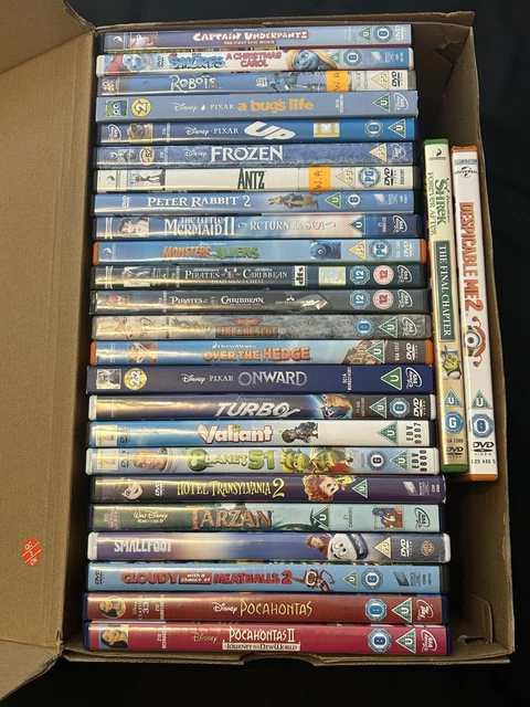 26 X DVD Kids Bundle Job Lot Animation Disney Pixar Etc Film Collection £20.00 - PicClick UK