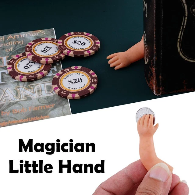 THE LITTLE BABY Hand Magician Trick Close Up Magic Props S8D7 Kid 2DP ...