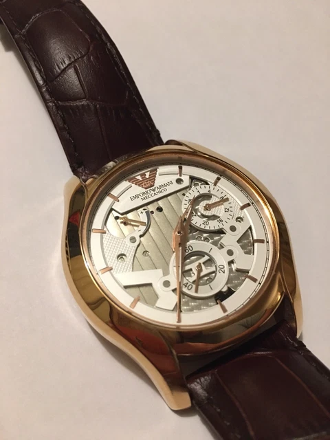 EMPORIO ARMANI MECCANICO Mens Automatic Watch - AR-4675-50 £100.00 ...