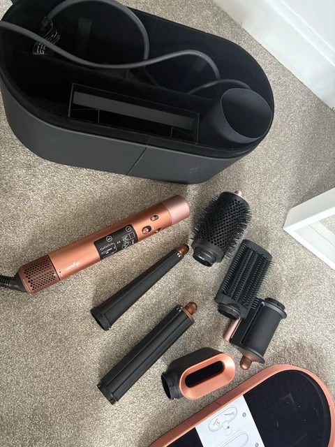 DYSON AIRWRAP I.D. Multi-Styler and Dryer Straight and Wavy, Amber Silk ...
