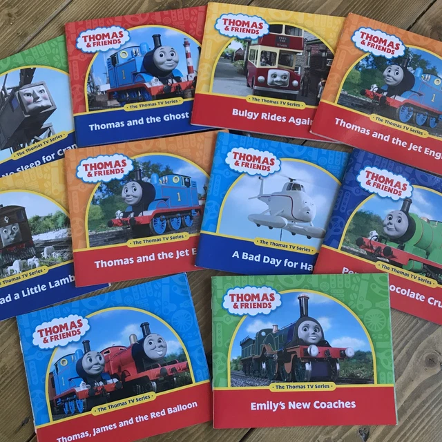THOMAS AND FRIENDS Books, Set of Books, Thomas The Tank Engine, Books ...