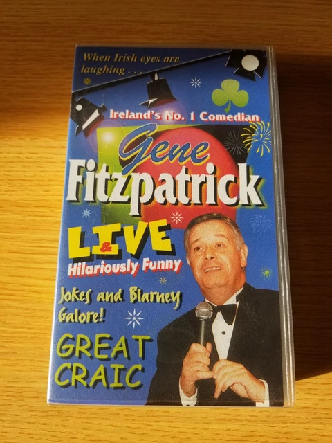 GENE FITZPATRICK LIVE & Hilariously Funny VHS Video £10.99 - PicClick UK