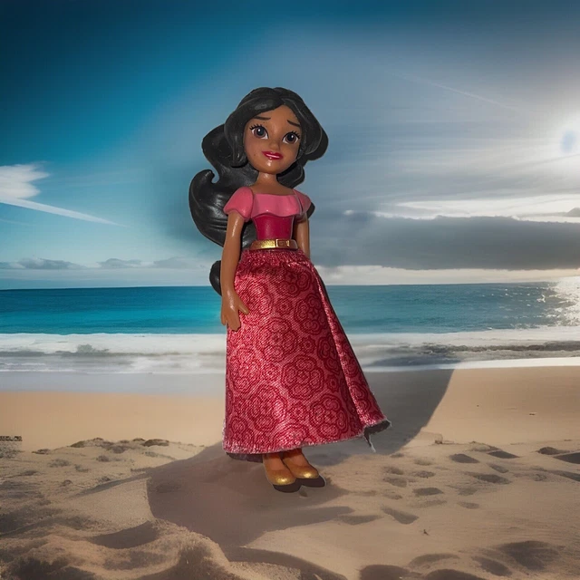 DISNEY PRINCESS ELENA Of Avalor Figure Doll - 3.5" £1.95 - PicClick UK