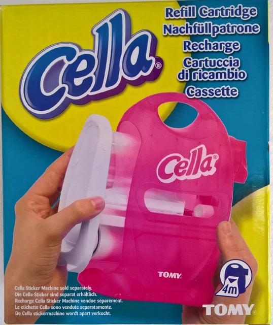 ~ CELLA TOMY - STICKER MACHINE REFILL CARTRIDGE ART SCRAPBOOKING SCRAP ...