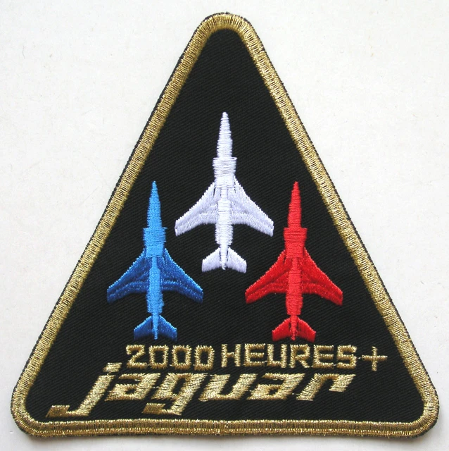INSIGNE TISSU PATCH Ecusson Armee De L' Air Aviation Jaguar 2000 Heures ... INSIGNE TISSU PATCH Ecusson Armee De L' Air Aviation Jaguar 2000 Heures ...