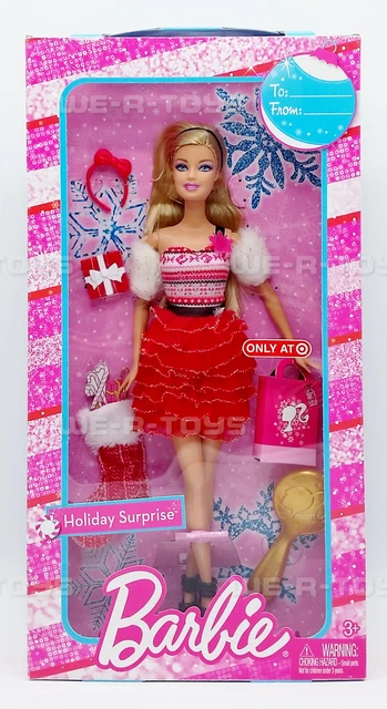 BARBIE HOLIDAY SURPRISE Target Exclusive Doll 2012 Mattel BBV57 NEW £24 ...