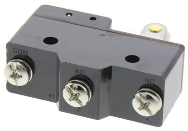 1 X IP62 Snap Action Limit Switch Roller Lever Thermosetting Resin, NO ...