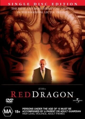 RED DRAGON HANNIBAL Lecter DVD Sci Fi - Anthony Hopkins REG 4 AUST £11. ...