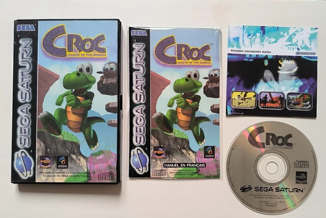 CROC : LEGEND of the Gobbos - Sega Saturn - Complet - PAL EUR 49,00 - PicClick FR