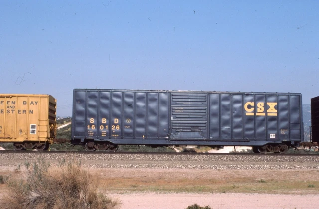 ORIGINAL 1983 RAILROAD SLIDE SBD SEABOARD SYSTEM 1554 Tampa FLORIDA GE U30C L&N $7.45 - PicClick AU