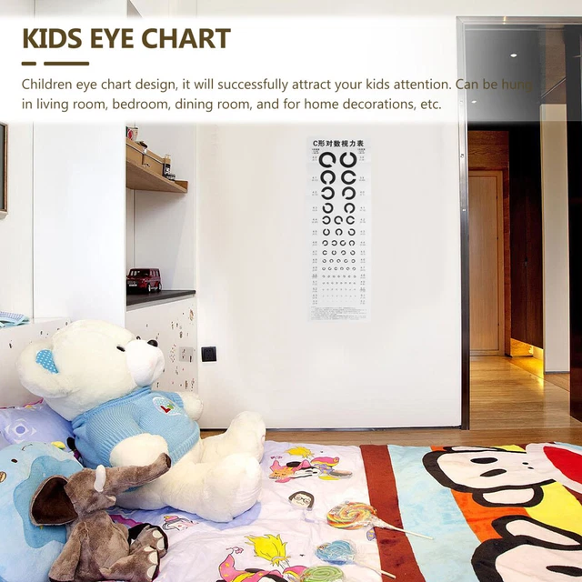 EYE CHART VISION Test Poster Charts for Exams 20 Feet Water Proof £7.25 ...