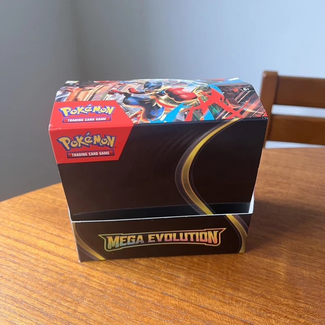 MEGA EVOLUTION EMPTY Booster Box Pokemon TCG Collector Display Box No ...