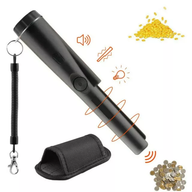 GOLD METAL METALLDETEKTOR Mit LED Display Detector Tiefensonde IP66 ... GOLD METAL METALLDETEKTOR Mit LED Display Detector Tiefensonde IP66 ...