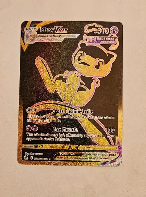 POKÉMON TCG MEW VMAX Lost Origin Trainer Gallery TG30/TG30 Holo Ultra ...