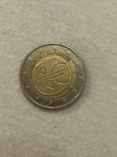 SELTENE 2 EURO Münze Strichmännchen Fehlprägung 1999-2009 EUR 699,90 - PicClick DE