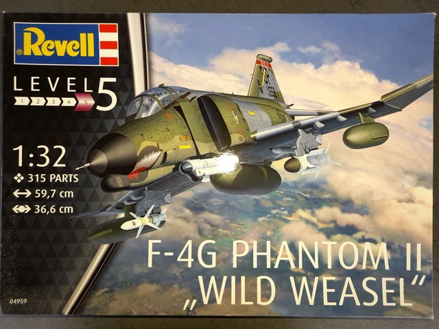 Revell F4g Phantom Ii Wild Weasel 1 32 £78 91 Picclick Uk