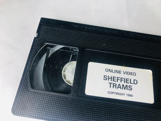 VHS VIDEO SHEFFIELD Trams Rare Vintage NO MOULD ra £14.01 - PicClick UK
