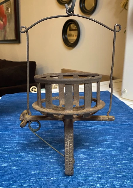 ANTIQUE PRIMITIVE TWINE String Holder Cast Iron Dispenser Mercantile Rustic 3B £57.87 - PicClick UK