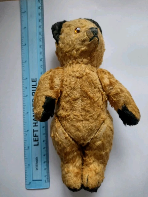 VINTAGE SOOTY STYLE Teddy Bear 1950s 1960s? TLC £9.99 - PicClick UK