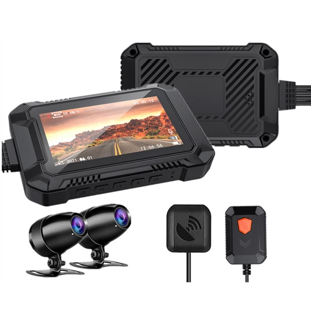 G-SENSOR MOTORCYCLE DASH Cam DVR Recorder GPS Wifi Front Rear Cameras ... G-SENSOR MOTORCYCLE DASH Cam DVR Recorder GPS Wifi Front Rear Cameras ...