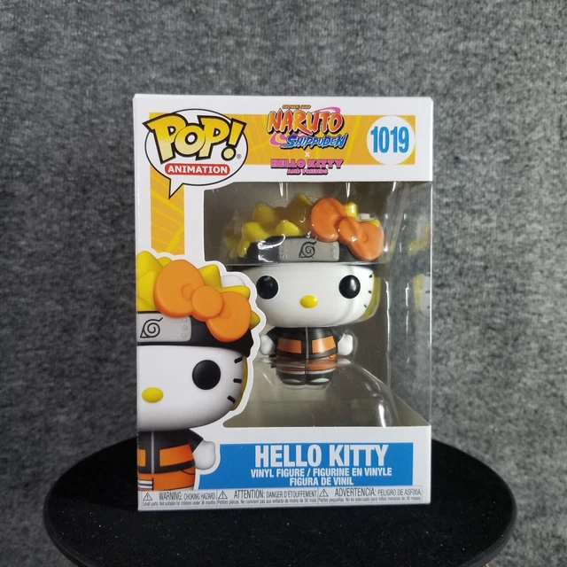 FUNKO POP! ANIME Sanrio Naruto x Hello Kitty #1019 Vinyl Figure w ...