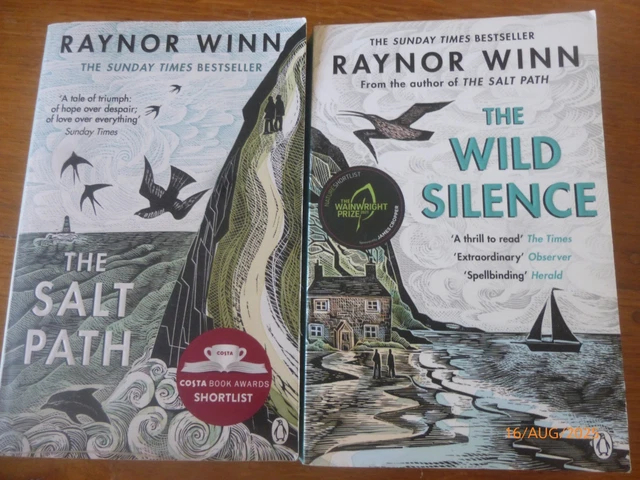 THE SALT PATH & The Wild Silence by Raynor Winn 2 Book Collection £5.43 ...