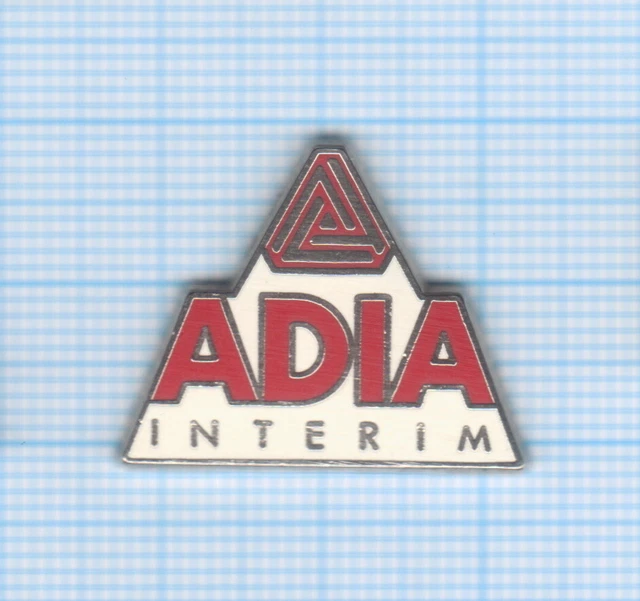 PIN’S ADIA INTÉRIM zamac signé Plessis Paris EUR 1,70 - PicClick IT