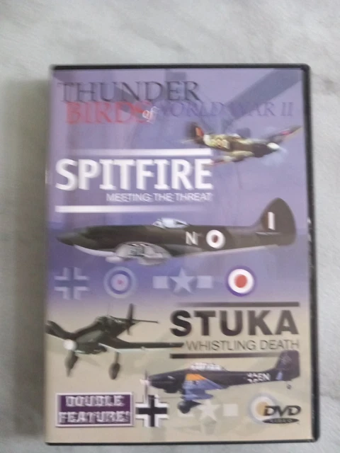 WW2 THUNDER BIRDS OF WORLD WAR 2: SPITFIRE & STUKA DOUBLE FEATURE [DVD ...