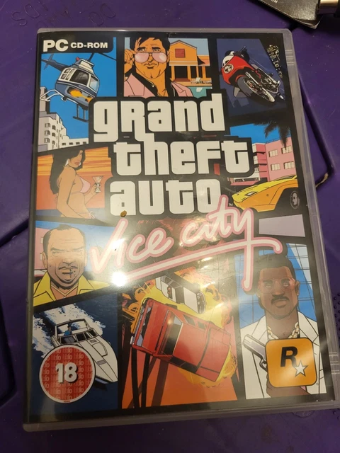 GRAND THEFT AUTO Vice City PC CD ROM by Rockstar Games £5.45 - PicClick UK