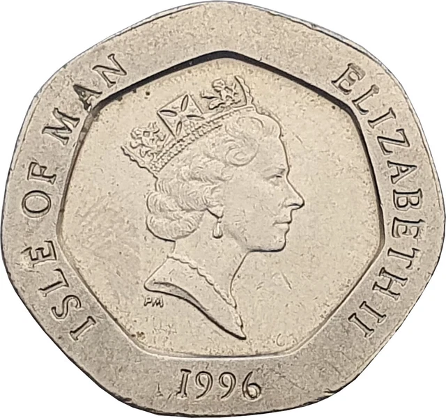 ISLE OF MAN Rally Cars Subaru Impreza & Ford Cosworth 20p coin ...