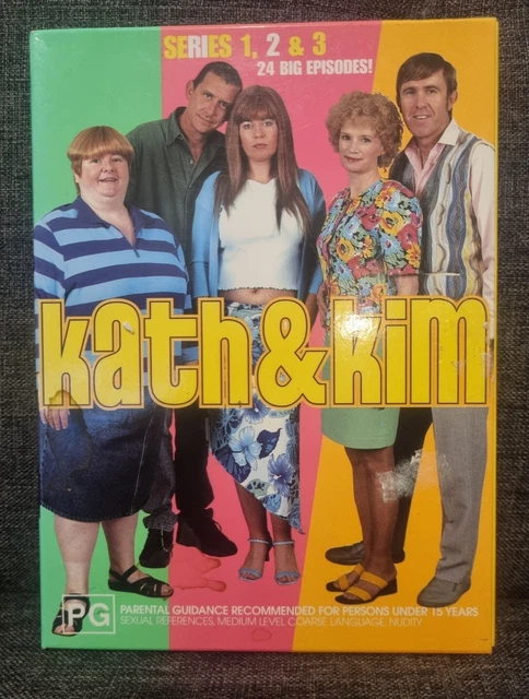 KATH & KIM Series 1,2 & 3 DVD Boxset Region 4 (Plays On Region 2 UK DVD Player) EUR 5,85 ...